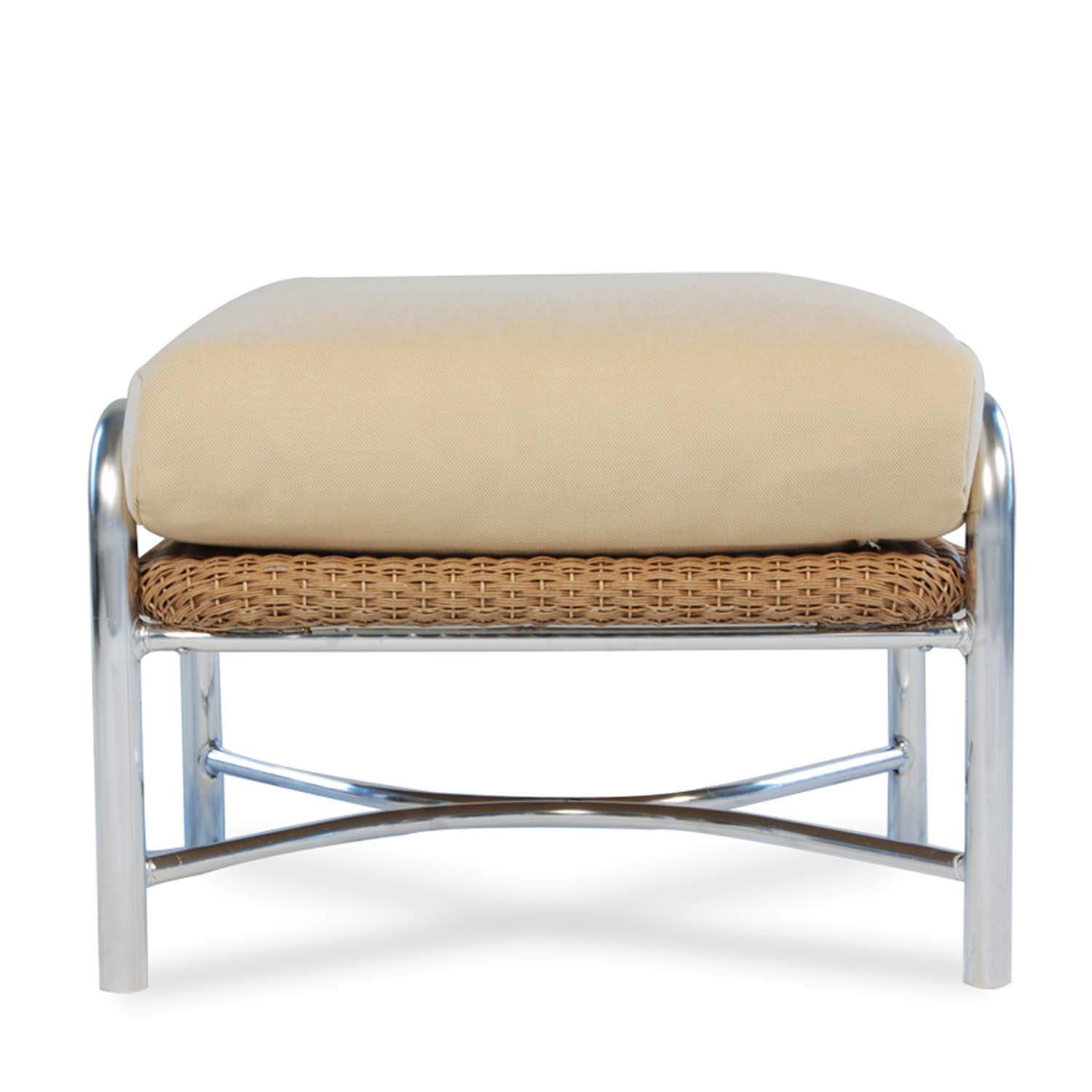 Lloyd Flanders | Weekend Retreat Wicker Cushion Patio Ottoman