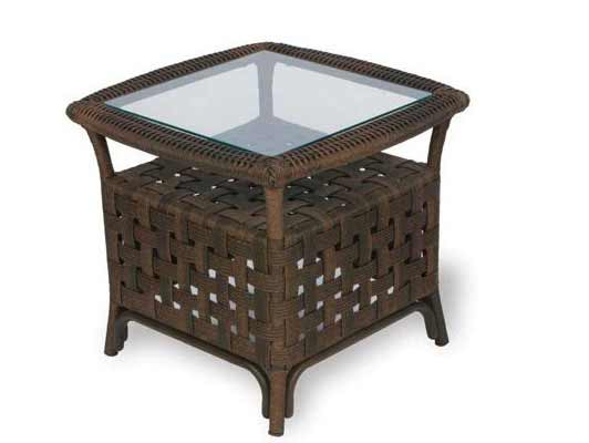 Lloyd Flanders | Haven Wicker Patio End Table | 43043
