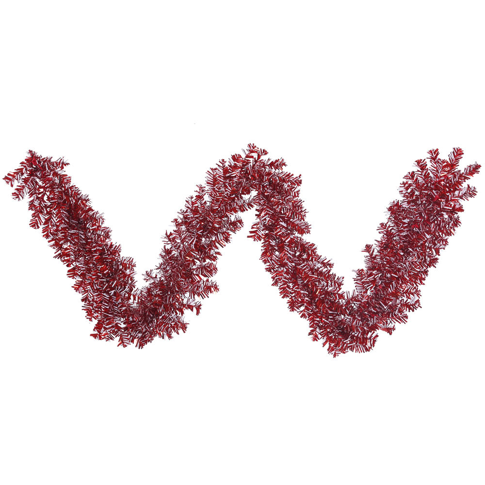 9 foot x 14 inch Red-White Candy Cane Garland: Unlit | B152213