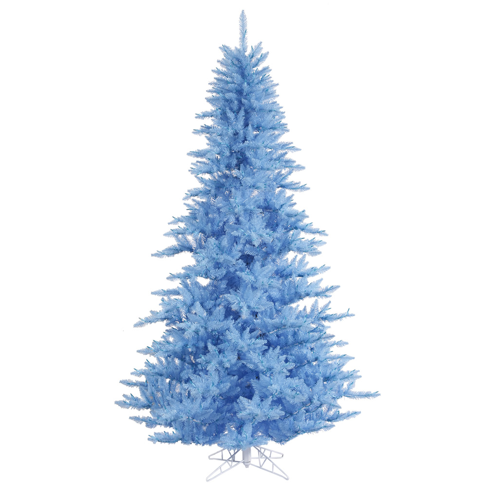 5.5 foot Sky Blue Fir Tree: Unlit | K164255