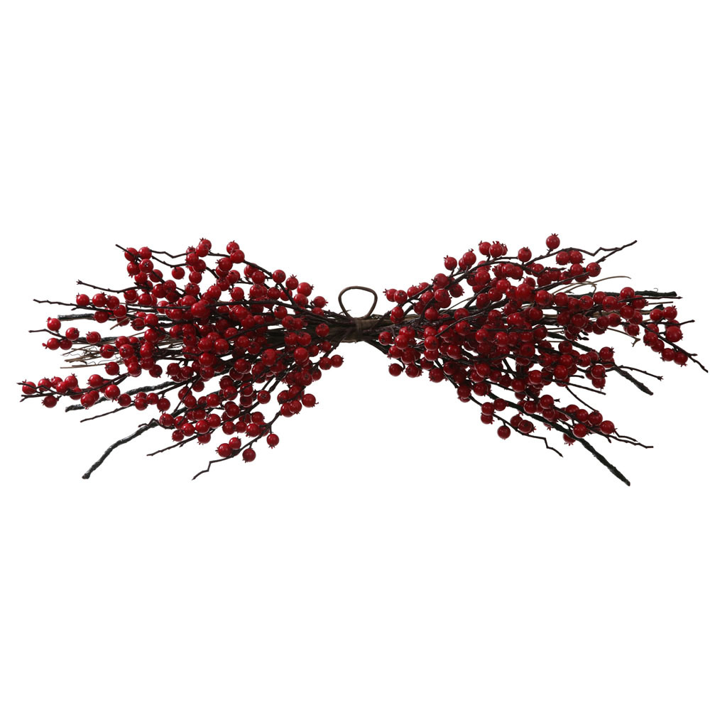 30 inch Red Wild Berry Centerpiece | P135406