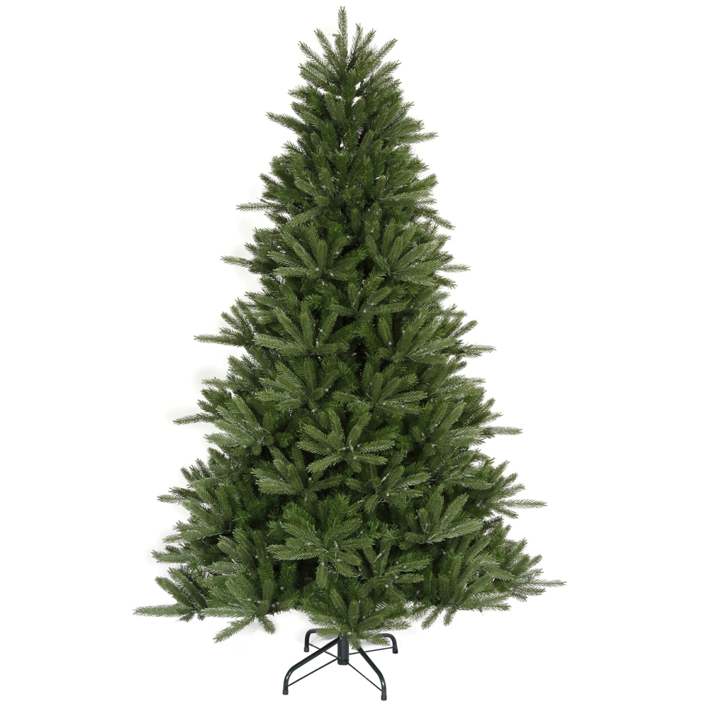 12 foot PE/PVC Full Vermont Instant Shape Christmas Tree: Unlit | C102290
