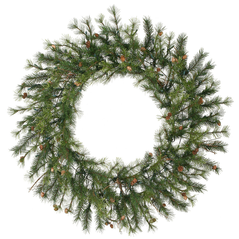 48 inch Mixed Country Wreath: Unlit | A801848
