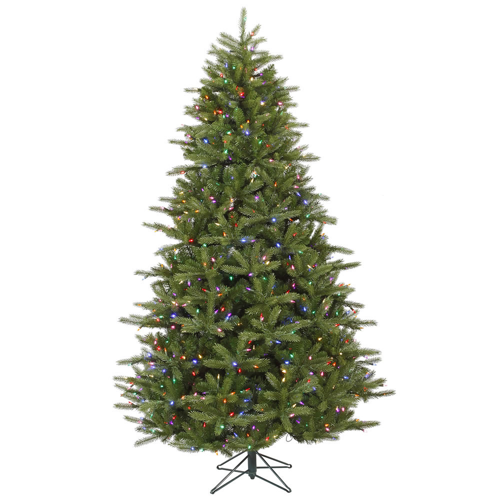 7 foot Majestic Frasier Fir Christmas Tree: Multi-Colored LEDs | A123277LED